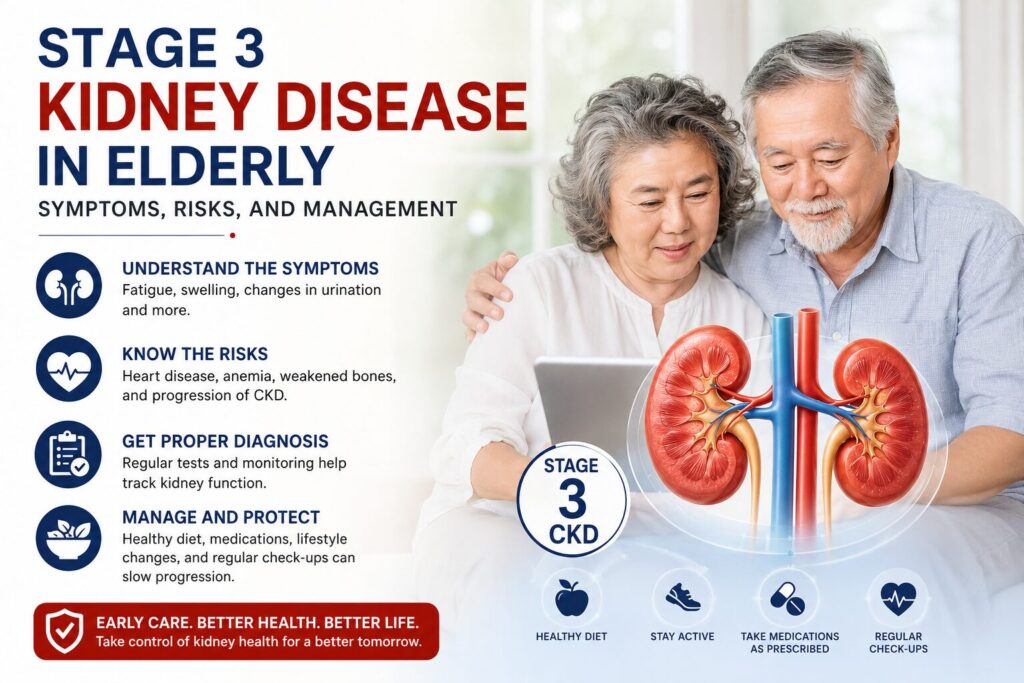 Stage 3 Kidney Disease in Elderly: Symptoms, Risks, and Management ...