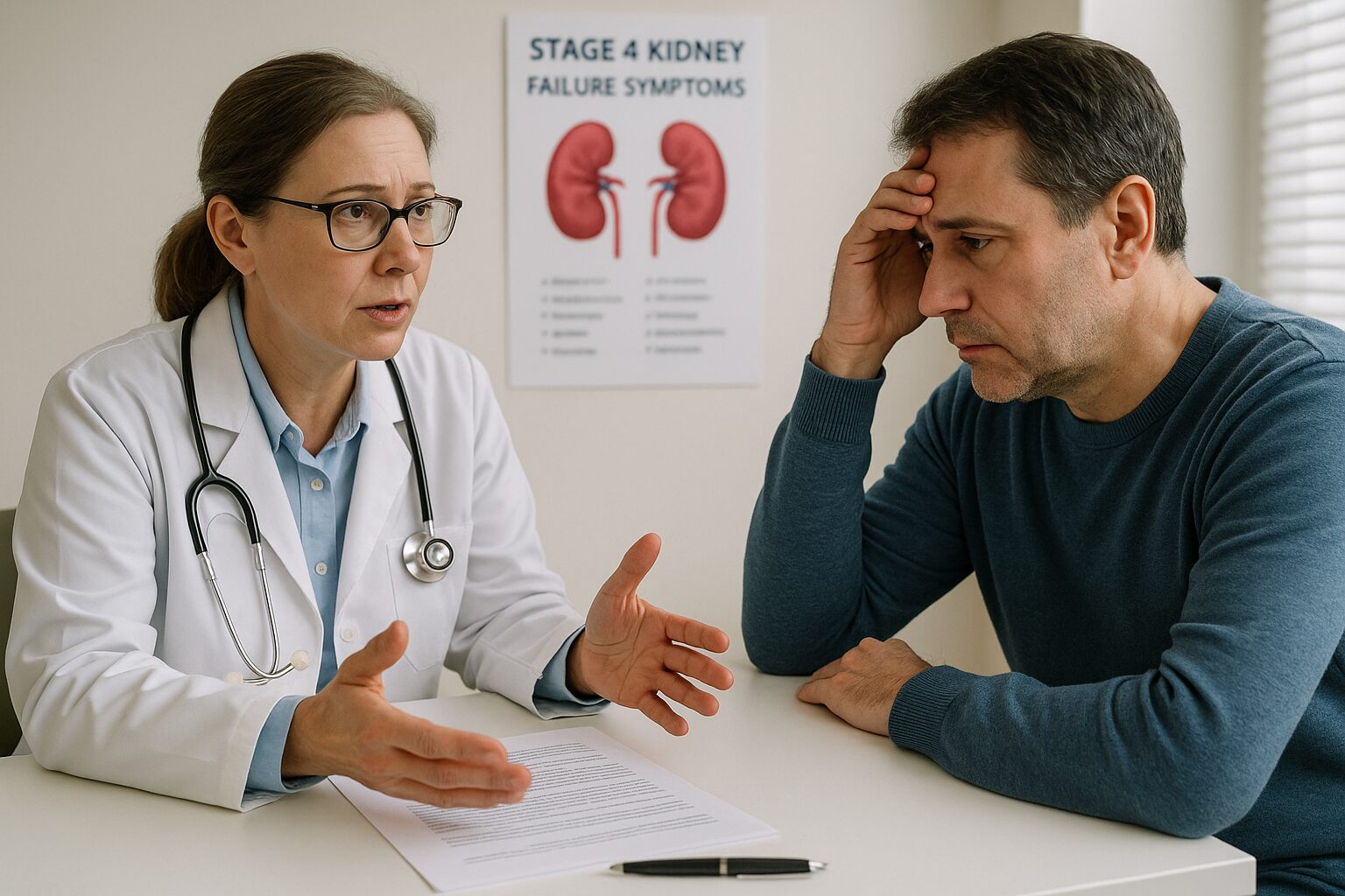 Stage 4 Kidney Failure Symptoms: What to Know and How to Manage - CKD ...