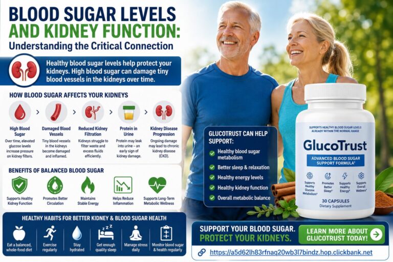 Blood Sugar Levels and Kidney Function: Understanding the Critical ...