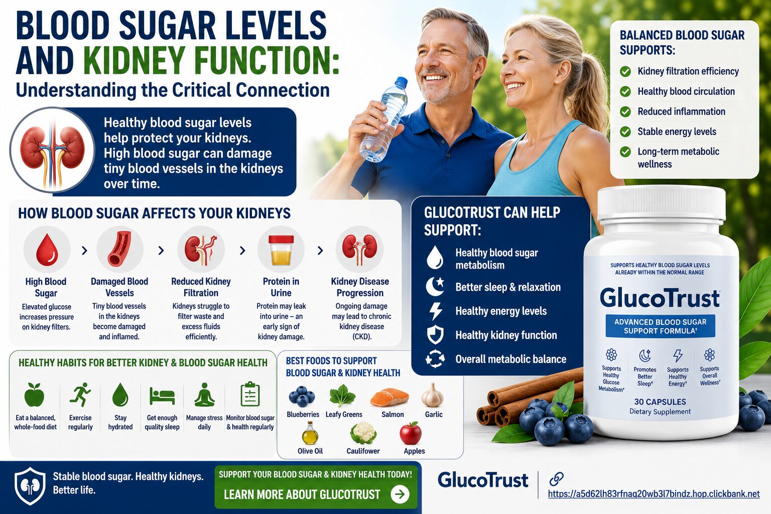 Blood Sugar Levels and Kidney Function: Understanding the Critical ...