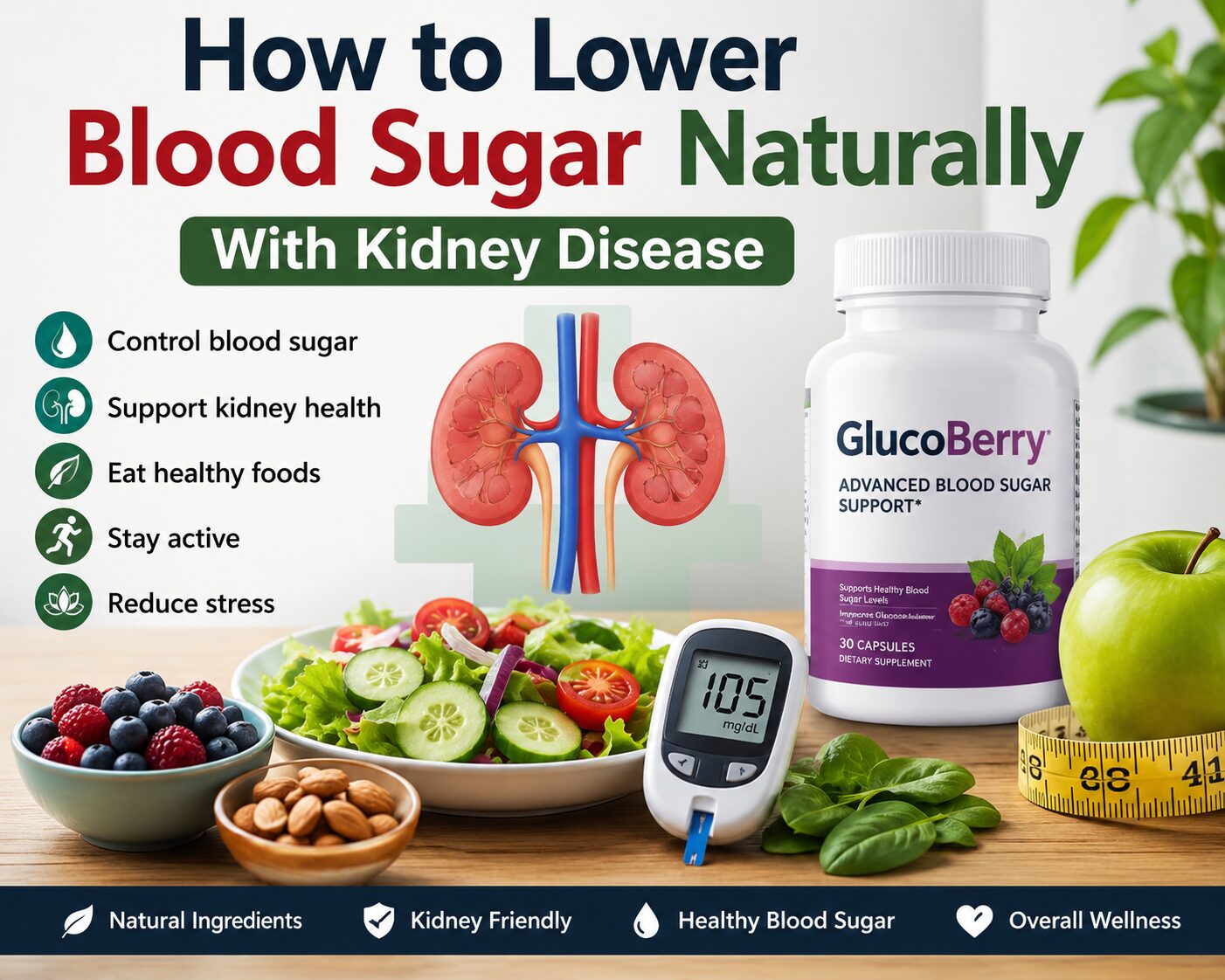 How to Lower Blood Sugar Naturally With Kidney Disease - CKD Online
